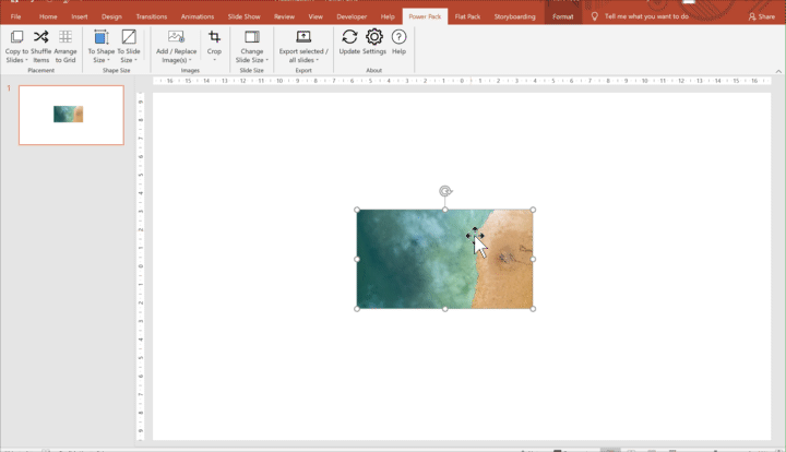 Change to Slide Size Power Pack